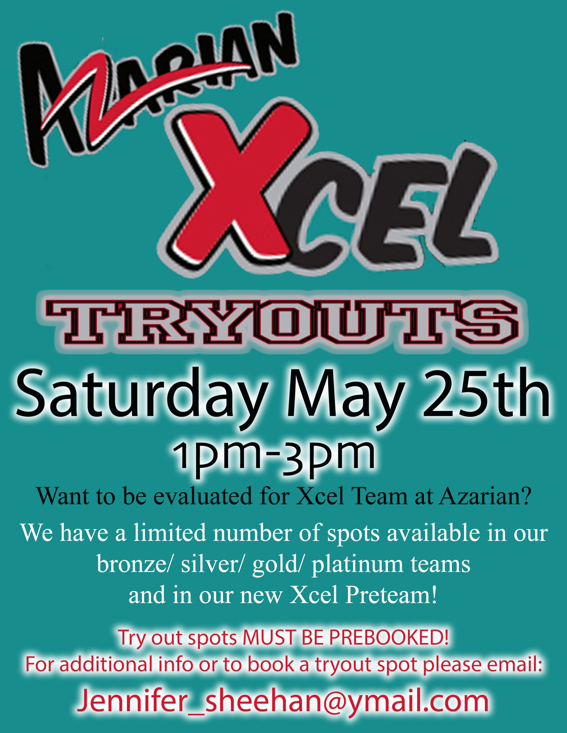 Open Xcel Team Tryout – Azarian Gymnastics